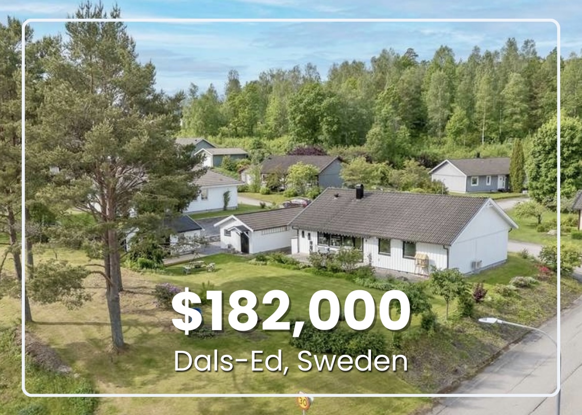 Dals-Ed, Sweden: $182,000